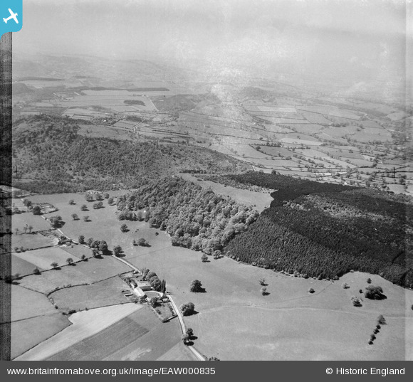 eaw000835 ENGLAND (1946). Peckforton Hills, Bulkeley Hill and environs ...