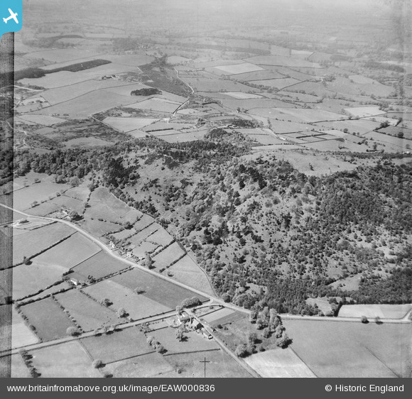 EAW000836 ENGLAND (1946). Bulkeley Hill and environs, Peckforton, from ...