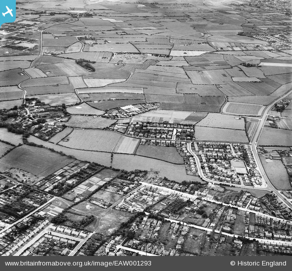 EAW001293 ENGLAND (1946). Housing surrounding Acton Lane and Westbrook ...