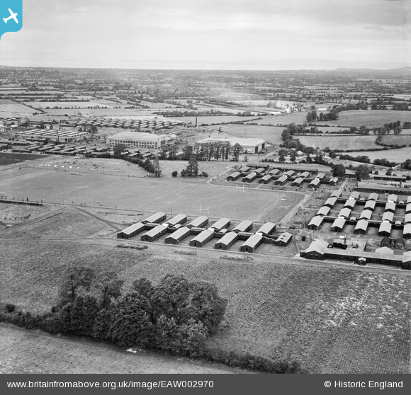eaw002970 ENGLAND (1946). RAF Locking and environs, Locking, from the ...