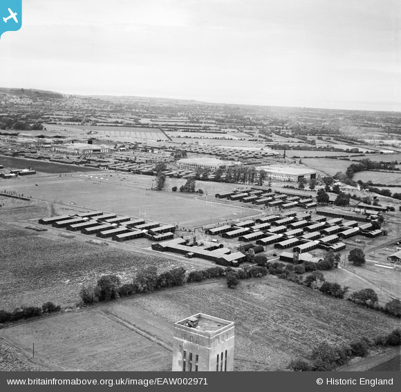 eaw002971 ENGLAND (1946). RAF Locking and environs, Locking, from the ...