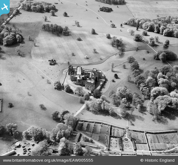 EAW005555 ENGLAND (1947). Raby Castle, Raby Park, 1947 | Britain From Above
