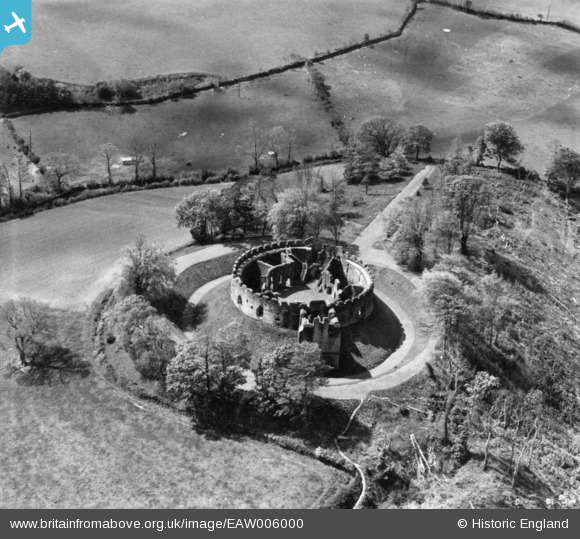 EAW006000 ENGLAND (1947). Restormel Castle, Lostwithiel, 1947. This ...