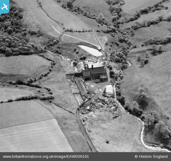 EAW006191 ENGLAND (1947). Chisworth Bleach Works, Chisworth, 1947 ...
