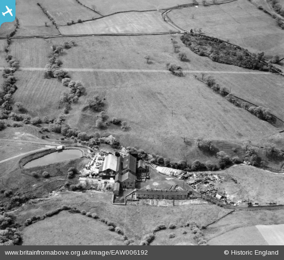 eaw006192 ENGLAND (1947). Chisworth Bleach Works, Chisworth, 1947. This ...
