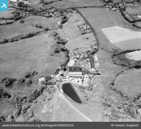 EAW006194 ENGLAND (1947). Chisworth Bleach Works, Chisworth, 1947 ...