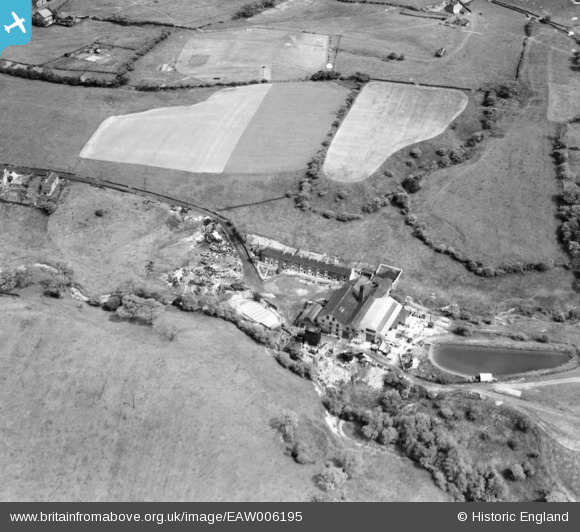 EAW006195 ENGLAND (1947). Chisworth Bleach Works, Charlesworth, 1947 ...