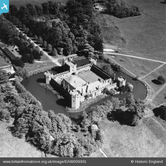 EAW006931 ENGLAND (1947). Maxstoke Castle, Maxstoke, 1947. This image ...
