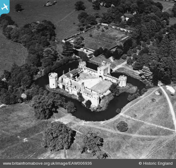 EAW006936 ENGLAND (1947). Maxstoke Castle, Maxstoke, 1947. This image ...