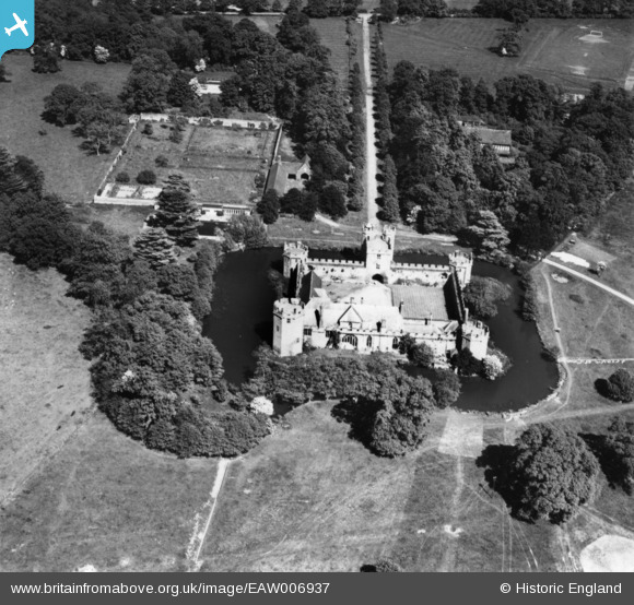 EAW006937 ENGLAND (1947). Maxstoke Castle, Maxstoke, 1947. This image ...