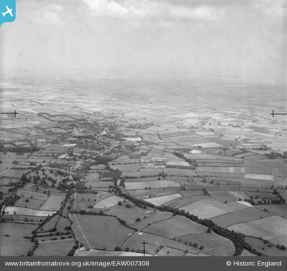 EAW007308 ENGLAND (1947). The town and surrounding countryside ...