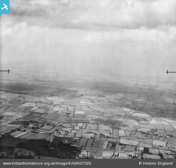 EAW007320 ENGLAND (1947). Countryside around Cork Hill and Hockerton ...