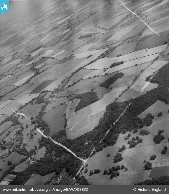 EAW008833 ENGLAND (1947). Knowle Plantation and countryside around ...