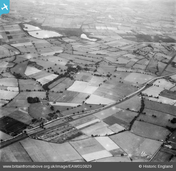 eaw010829 ENGLAND (1947). Rodbaston, Penkridge, from the north-west ...
