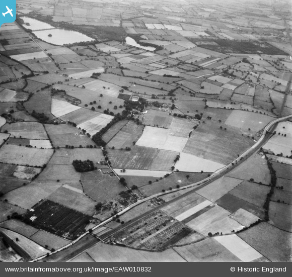 EAW010832 ENGLAND (1947). Rodbaston, Penkridge, from the north-west ...
