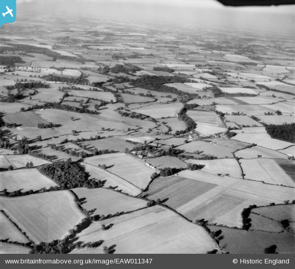 eaw011347 ENGLAND (1947). Swangles Farm and the surrounding countryside ...