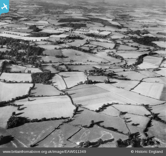 eaw011349 ENGLAND (1947). Swangles Farm and the surrounding countryside ...
