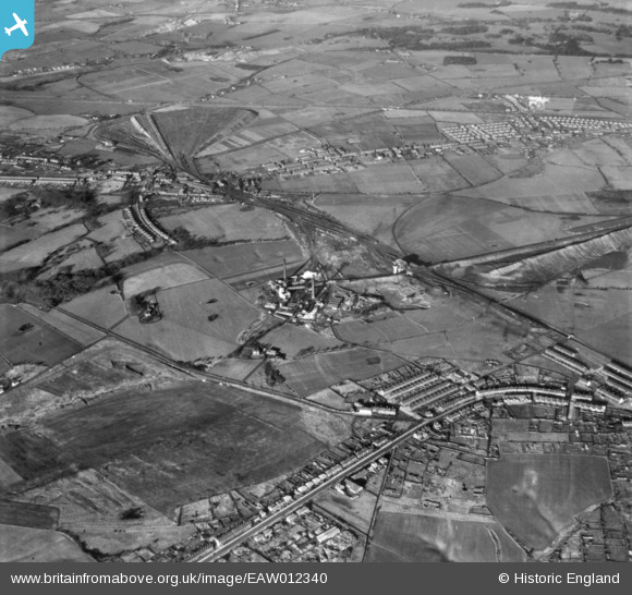 eaw012340 ENGLAND (1947). Lyme Pits and environs, Haydock, 1947. This ...