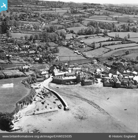 EAW015035 ENGLAND (1948). The Strand and environs, Lympstone, 1948 ...