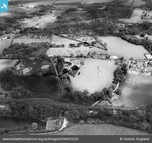 eaw015232 ENGLAND (1948). The London and Portsmouth Direct Railway Line ...