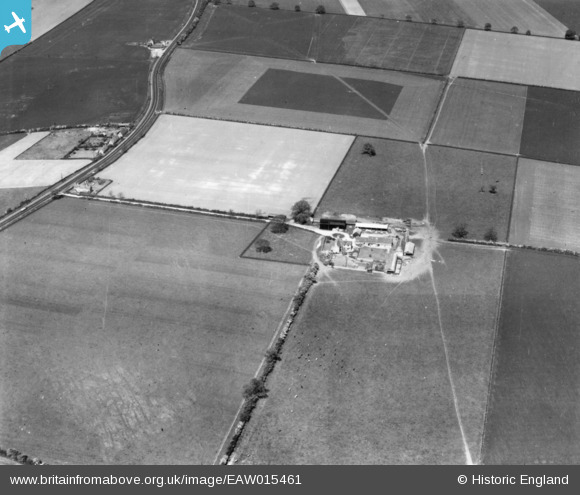 eaw015461 ENGLAND (1948). Sacrewell Lodge and surrounding countryside ...