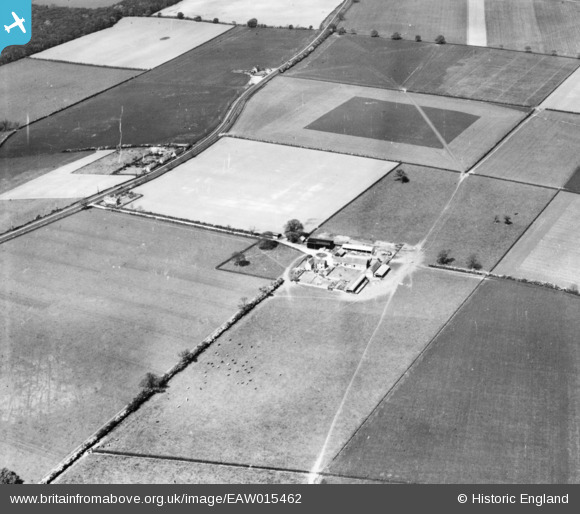 EAW015462 ENGLAND (1948). Sacrewell Lodge and surrounding countryside ...