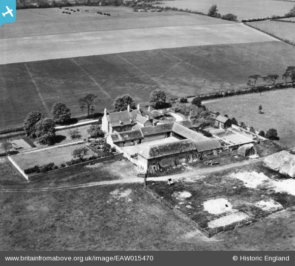 eaw015470 ENGLAND (1948). Sacrewell Farm, Thornhaugh, 1948. This image ...