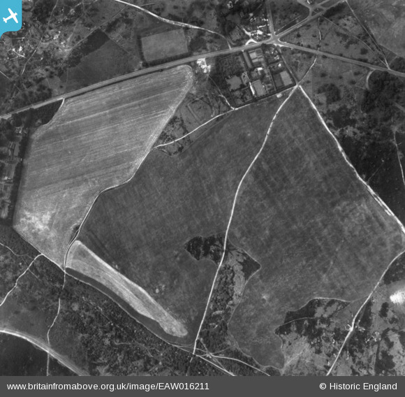 eaw016211 ENGLAND (1948). Earthwork enclosures near the Dorking Road ...