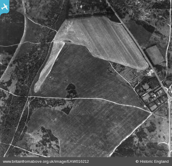 EAW016212 ENGLAND (1948). Earthwork enclosures near the Dorking Road ...
