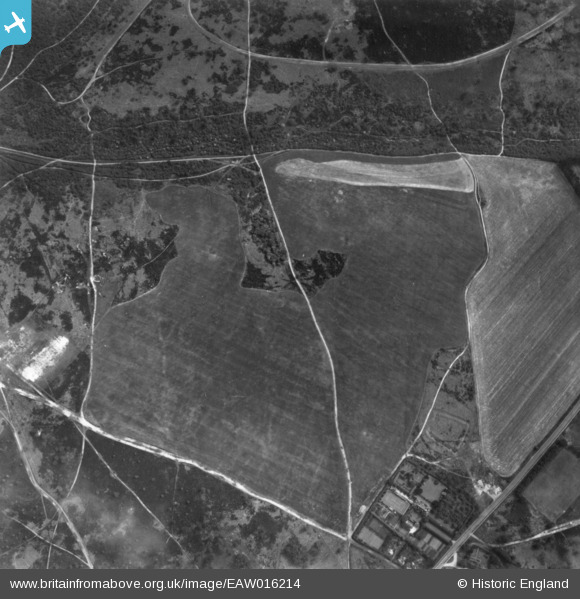 eaw016214 ENGLAND (1948). Earthwork enclosures near the Dorking Road ...
