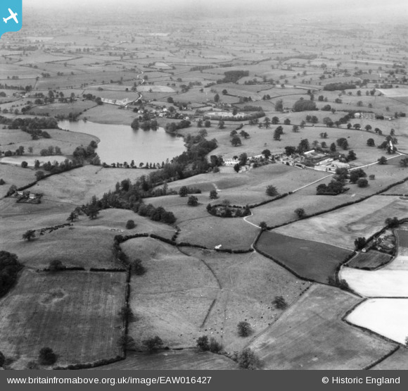 EAW016427 ENGLAND (1948). Marbury Hall and Marbury Hall Farm, Marbury ...