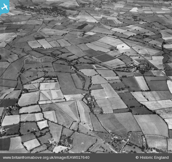 EAW017640 ENGLAND (1948). Countryside around North Mill and the village ...