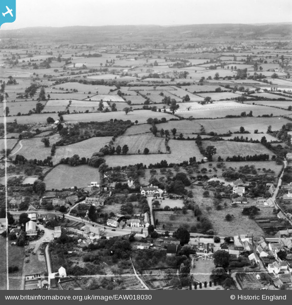 eaw018030 ENGLAND (1948). West Town and the surrounding countryside ...