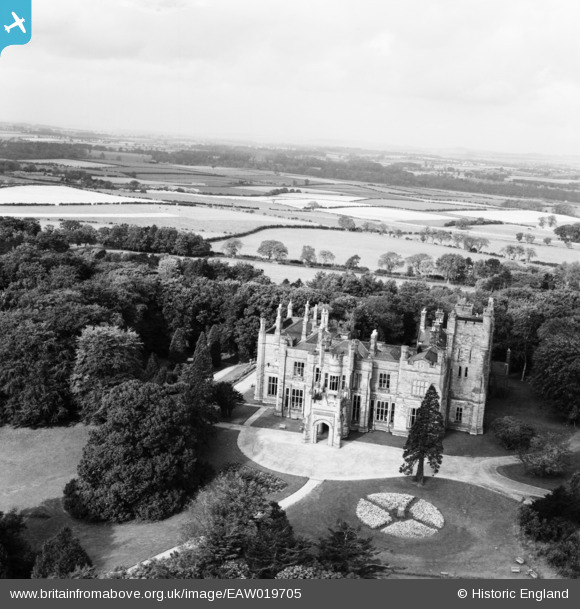 EAW019705 ENGLAND (1948). Longridge Towers, Horncliffe, from the south ...