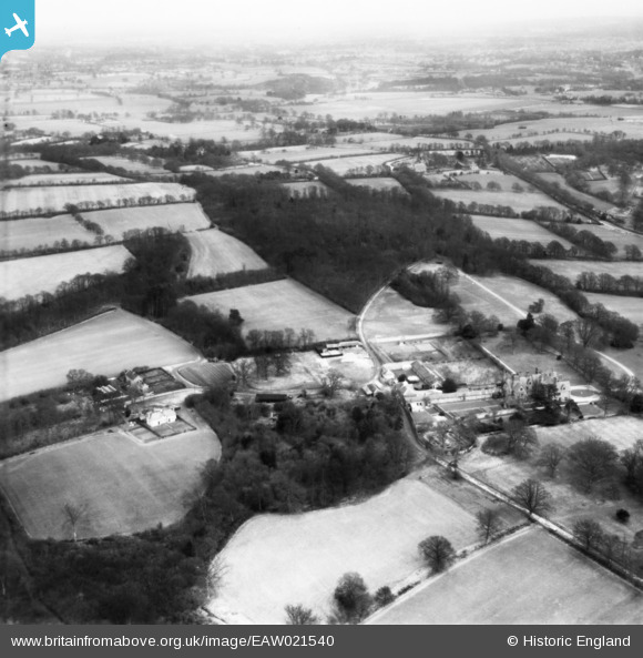 eaw021540 ENGLAND (1949). Home Farm, Muntham House School and the ...
