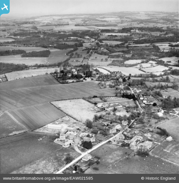 EAW021585 ENGLAND (1949). The village, Sutton, from the south, 1949 ...