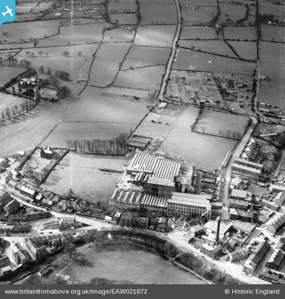 EAW021872 ENGLAND (1949). The Albert Cotton Mill, Barrowford, 1949 ...