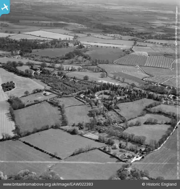 eaw022383 ENGLAND (1949). Clives and surrounding countryside, Boxted ...