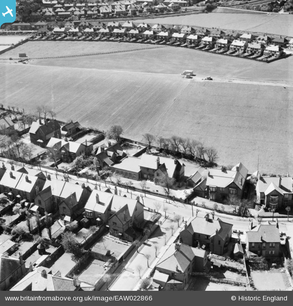 eaw022866 ENGLAND (1949). Monkseaton Grammar School on Holywell Avenue ...