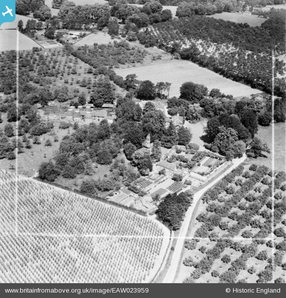 EAW023959 ENGLAND (1949). New Barns, West Malling, 1949. This image was ...