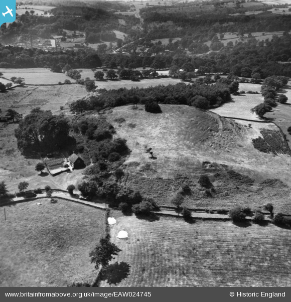 eaw024745 ENGLAND (1949). Beelow Hill, Farley, 1949. This image has ...