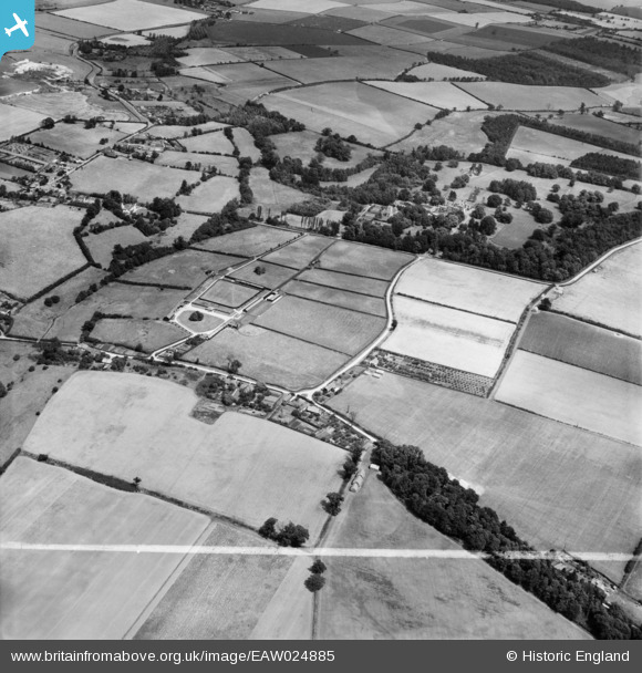 EAW024885 ENGLAND (1949). Fuller's End and the Elsenham Hall Estate ...
