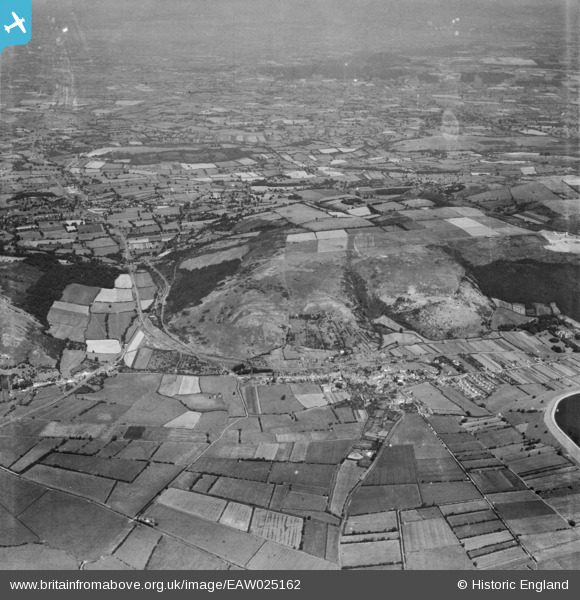 eaw025162 ENGLAND (1949). Shute Shelve Hill, Axbridge Hill and Fry's ...