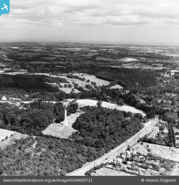 EAW025711 ENGLAND (1949). Lickey Monument, Lickey, from the south, 1949 ...