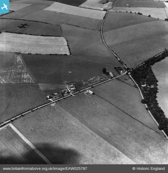 eaw025787 ENGLAND (1949). Kirton Farm, Sparsholt, 1949. This image has ...