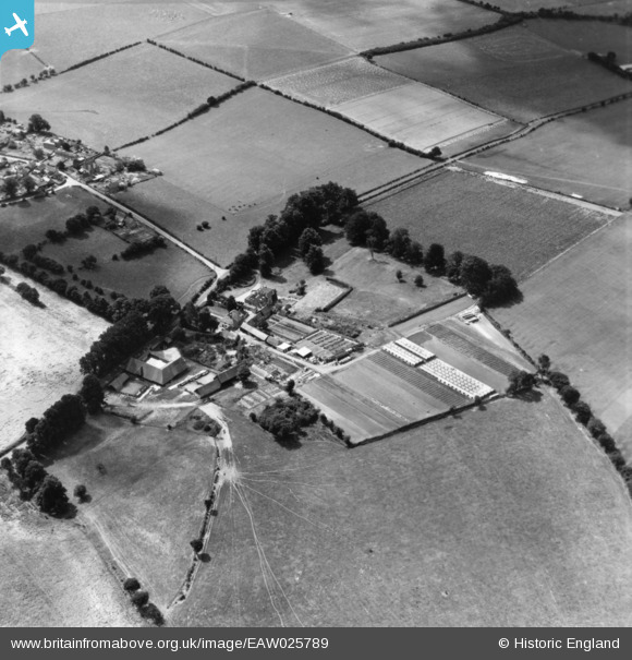 EAW025789 ENGLAND (1949). Rookley Farm, Up Somborne, 1949. This image ...