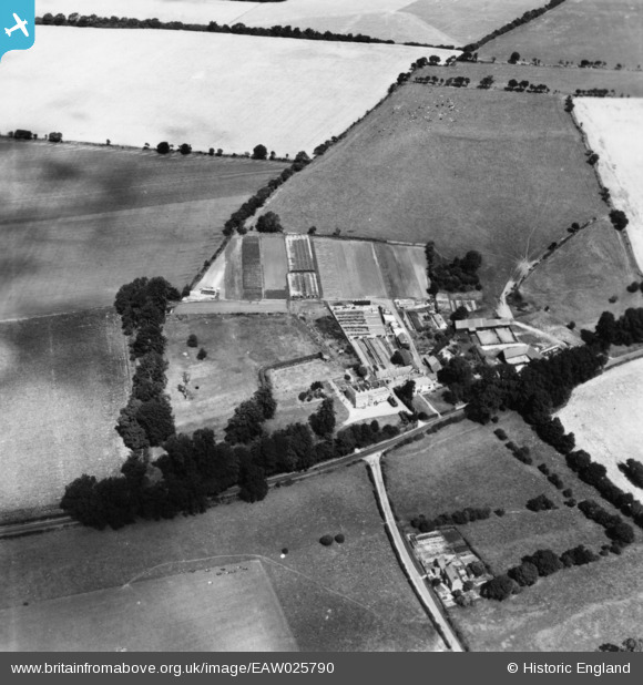 EAW025790 ENGLAND (1949). Rookley Farm, Up Somborne, 1949. This image ...
