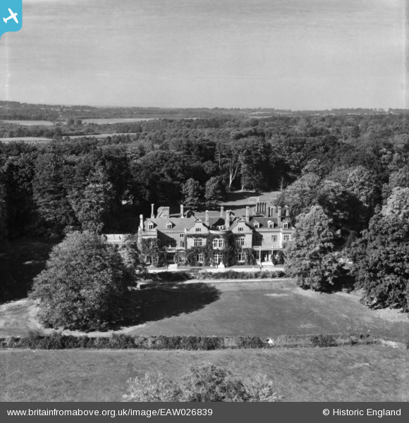 eaw026839 ENGLAND (1949). Ashfold, Slaugham, from the south, 1949. This ...