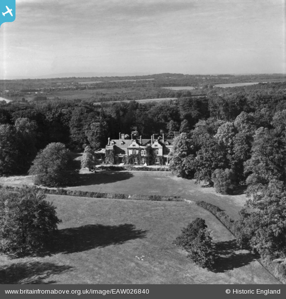 EAW026840 ENGLAND (1949). Ashfold, Slaugham, from the south, 1949. This ...
