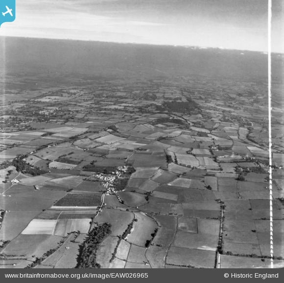 EAW026965 ENGLAND (1949). The southern slopes of the Polden Hills ...